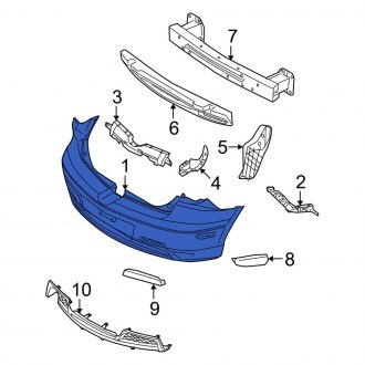 Mazda 3 Replacement Front Bumpers & Components — CARiD.com