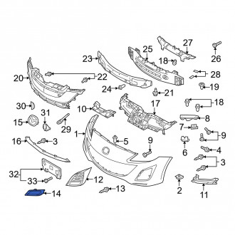 Mazda 3 OEM Interior Components — CARiD.com