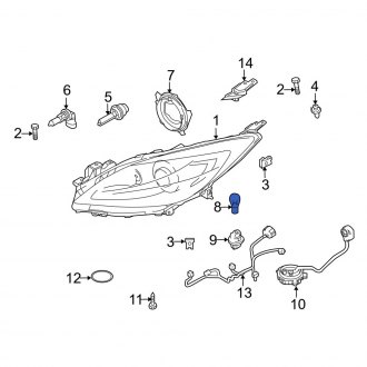 Mazda Miata MX-5 OEM Light Bulbs | LED, HID, Halo — CARiD.com