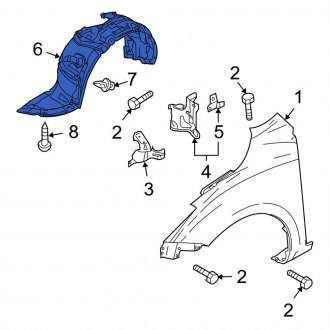 Mazda 3 OEM Fenders - Factory Front & Rear Fenders | CARiD