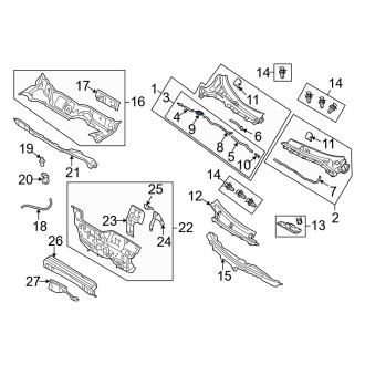 Mazda CX-5 Washer Nozzles & Parts — CARID.com