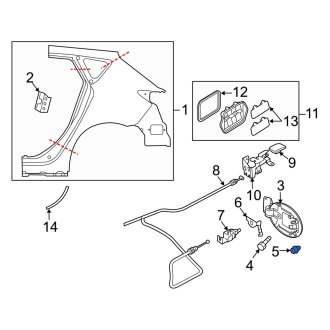 Mazda CX-5 OEM Quarter Panels & Parts | Rear & Front — CARiD.com