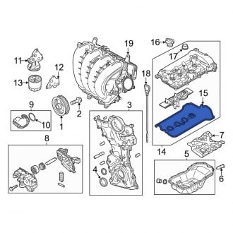 Mazda CX-5 Engine Valve Covers & Parts | Gaskets, Bolts — CARiD.com
