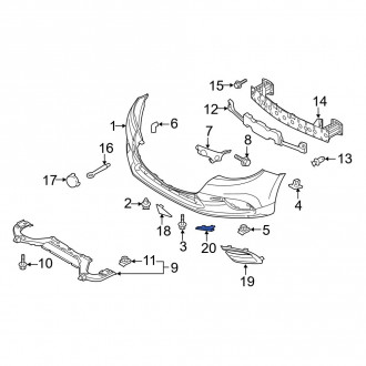 Mazda 3 OEM Bumpers - Genuine Front & Rear Bumpers | CARiD