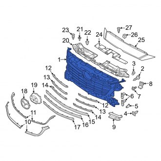 Mazda OEM Grilles | Factory Billet, Mesh, LED Grilles — CARiD.com