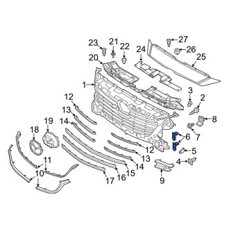 Mazda 3 Grille Brackets & Hardware | CARiD