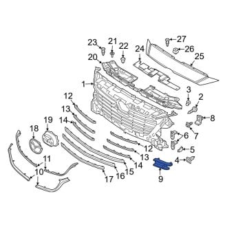 Mazda 3 Grille Frames & Moldings — CARiD.com