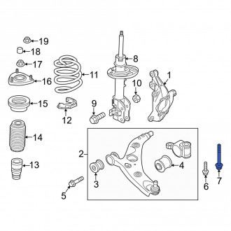 Mazda CX-30 OEM Suspension Parts - Shocks, Struts | CARiD