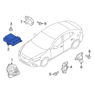 Mazda 3 Air Bag Parts - Sensors, Modules, Clocksprings | CARiD