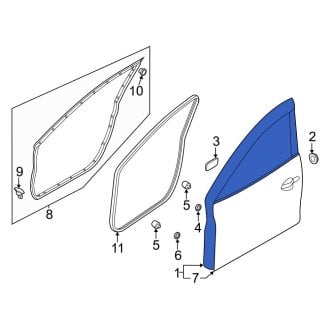 Mazda 3 Replacement Door Shells & Skins | CARiD