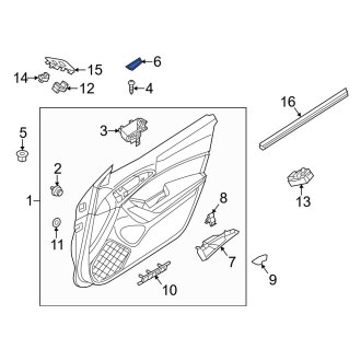 Mazda 3 Interior Door Panels & Armrests | CARiD