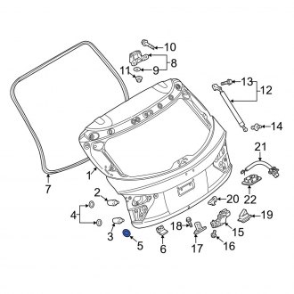 Mazda 3 Trunk & Tailgate Seals — CARID.com