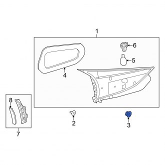 Mazda CX-9 OEM Tail Lights | LED, Fiber Optic — CARiD.com