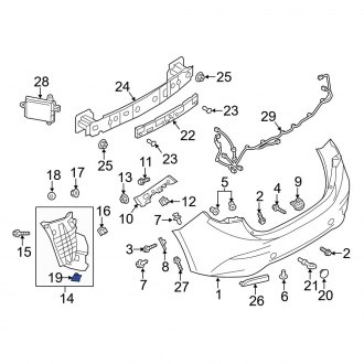 Mazda 3 OEM Bumpers | Genuine Front & Rear Bumpers — CARiD.com