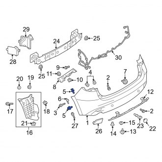 Mazda 6 OEM Bumpers | Genuine Front & Rear Bumpers — CARiD.com