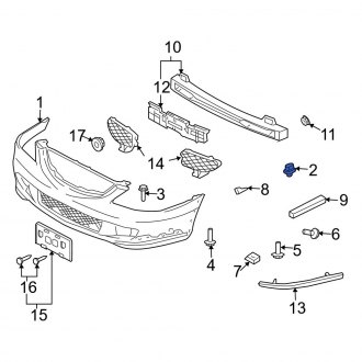 Mazda 3 OEM Bumpers | Genuine Front & Rear Bumpers — CARiD.com