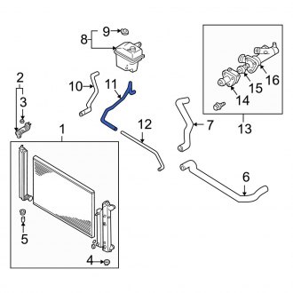 Mazda OEM Engine Cooling Parts - Radiators, Fans, Pumps | CARiD