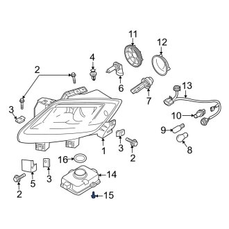 Mazda CX-9 OEM Electrical Parts | Sensors, Switches — CARiD.com
