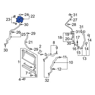 Mazda CX-9 Coolant Overflow Tanks — CARiD.com