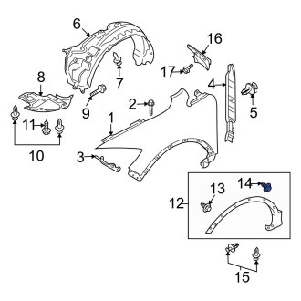 Mazda OEM Exterior & Body Parts | Bumpers, Running Boards — CARiD.com