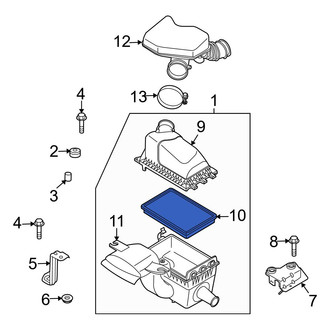 Mazda OEM Air Intake Parts - Filters, Manifolds | CARiD