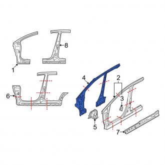Mazda CX-9 Body Tubs & Side Panels — CARiD.com