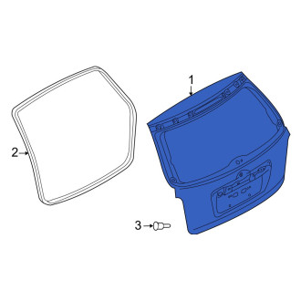 Mazda CX-9 Replacement Trunk Lids — CARiD.com