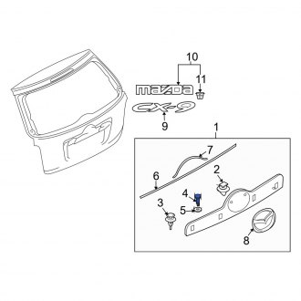 Mazda CX-5 Replacement Trunks & Tailgates - CARiD.com