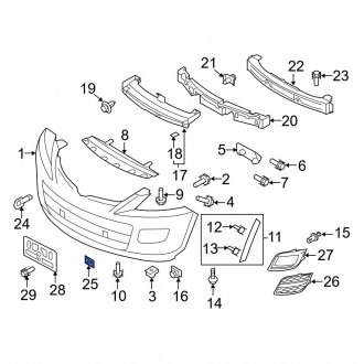 Mazda OE™ Bumpers - CARiD.com