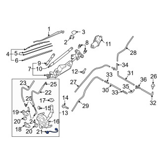 Mazda CX-7 Windshield Washer Tanks & Parts — CARID.com