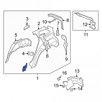 Mazda Car/Truck Replacement Quarter Panels & Parts — CARiD.com