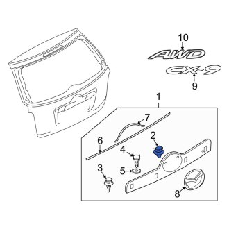 Mazda 3 Rocker Panel Hardware | Clips, Brackets — CARiD.com