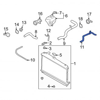 Mazda OEM Engine Cooling Parts - Radiators, Fans, Pumps | CARiD