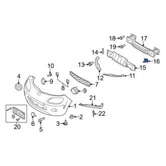 Mazda CX-9 Grille Brackets & Hardware — CARiD.com