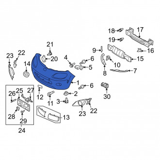 Mazda Miata MX-5 Replacement Bumpers | Front, Rear, Brackets – CARiD.com