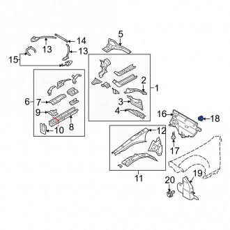 Mazda CX-9 OEM Doors & Parts | Shells, Panels, Armrests — CARiD.com