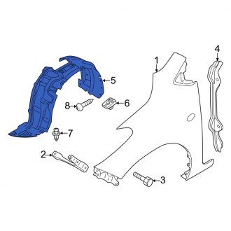 Mazda 2 OEM Fenders | Factory Front & Rear Fenders — CARiD.com