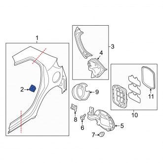 Mazda CX-5 OEM Quarter Panels & Parts | Rear & Front — CARiD.com