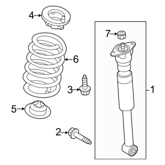 2011 Mazda 2 OEM Suspension Parts - Shocks, Struts | CARiD