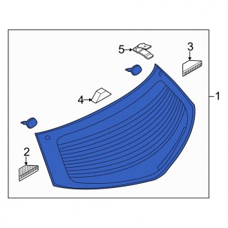 Mazda 2 Rear Window Glass - Back Windshields | CARiD