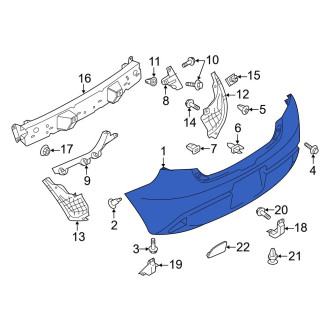 Mazda 2 OEM Bumpers | Genuine Front & Rear Bumpers — CARiD.com