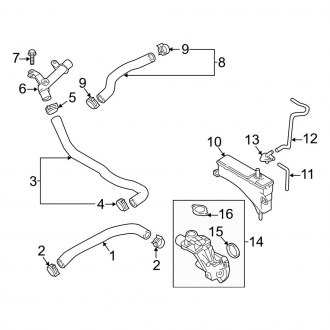 2025 Mazda Miata MX-5 Coolant Overflow Tanks | CARiD