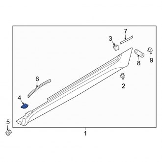 Mazda CX-3 Rocker Panel Hardware - Clips, Brackets | CARiD