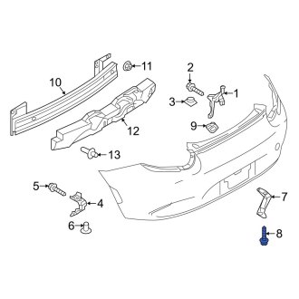Mazda MX-30 Bumper Brackets & Hardware | Front, Rear — CARiD.com