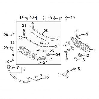 Mazda 6 OEM Bumpers | Genuine Front & Rear Bumpers — CARiD.com