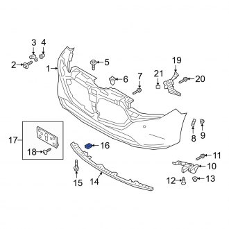 Mazda CX-30 Header Panel Brackets & Hardware — CARiD.com