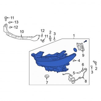 Mazda 3 OEM Headlights - Factory Headlights | CARiD
