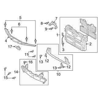 2023 Mazda 3 Radiator Supports | CARiD
