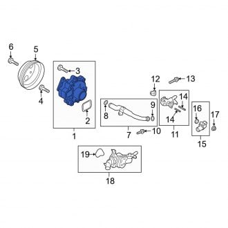Mazda CX-50 Water Pumps | Electric, Mechanical — CARiD.com