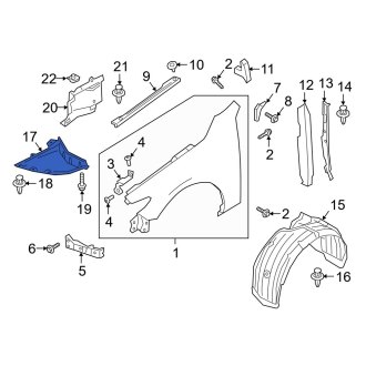 Mazda 3 OEM Fenders - Factory Front & Rear Fenders | CARiD